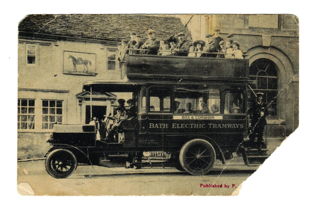 Bath Bus Postcard | Corsham Civic Society